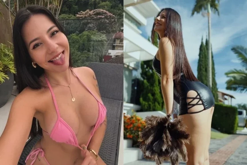 Influenciadora de 22 anos fatura até R$40 mil por mês fazendo faxina nua para famosos; políticos ...